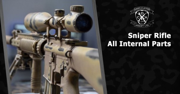 Sniper Rifle All Internal Parts - Dave's Custom Airsoft Ltd