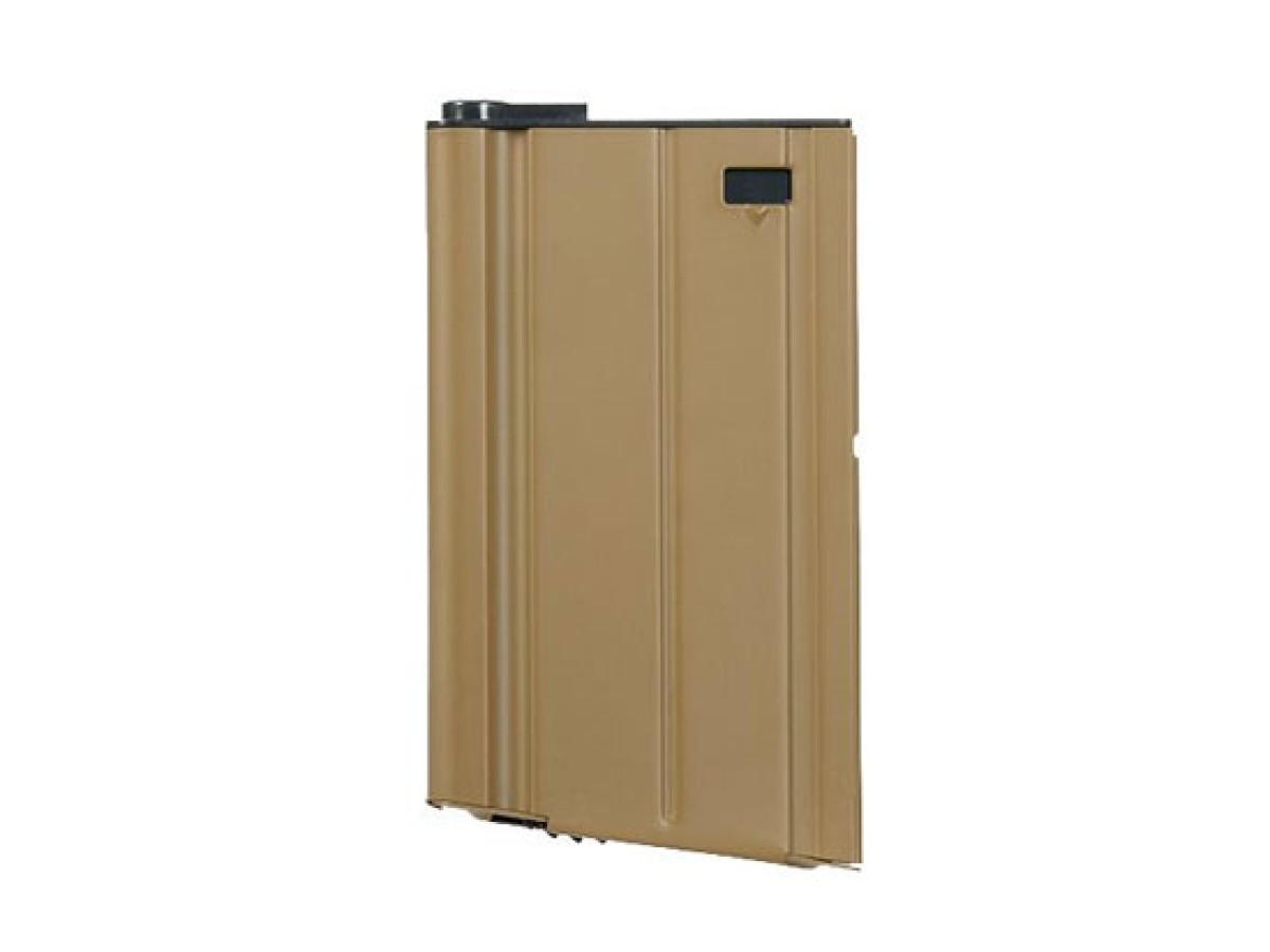 Double Bell SR25 Series H-Cap Magazine (400 Rounds – Tan)