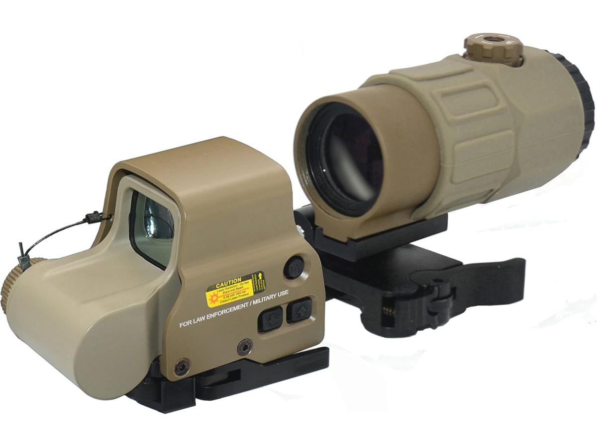 Weapon Accessories : 558 Style Holographic + G45 FTS Magnifier ...