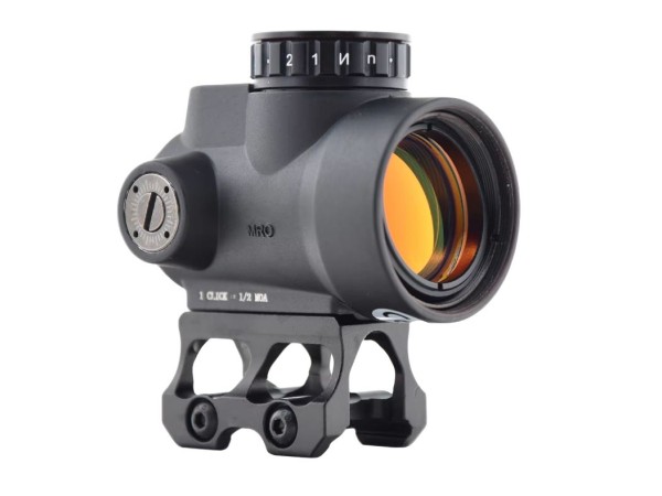 MRO Style Red Dot Sight with Lightweight Mount (Black)