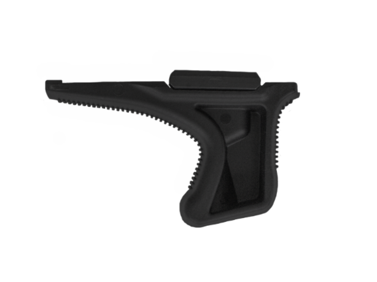 Weapon Accessories : NUPROL Swept Foregrip Thumb Stop (Black)