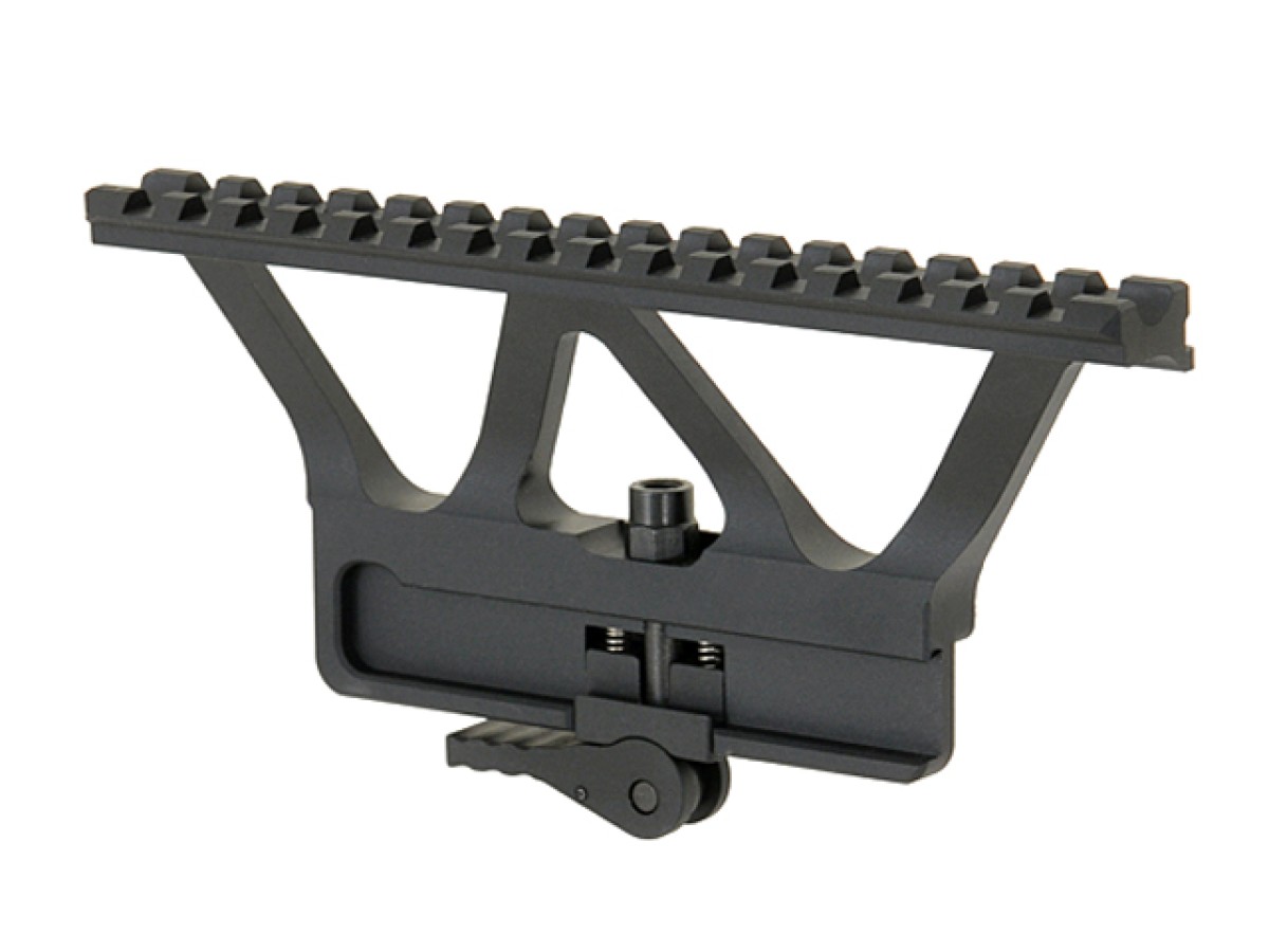 M-ETAL Railed Scope Mount for AK (Black)