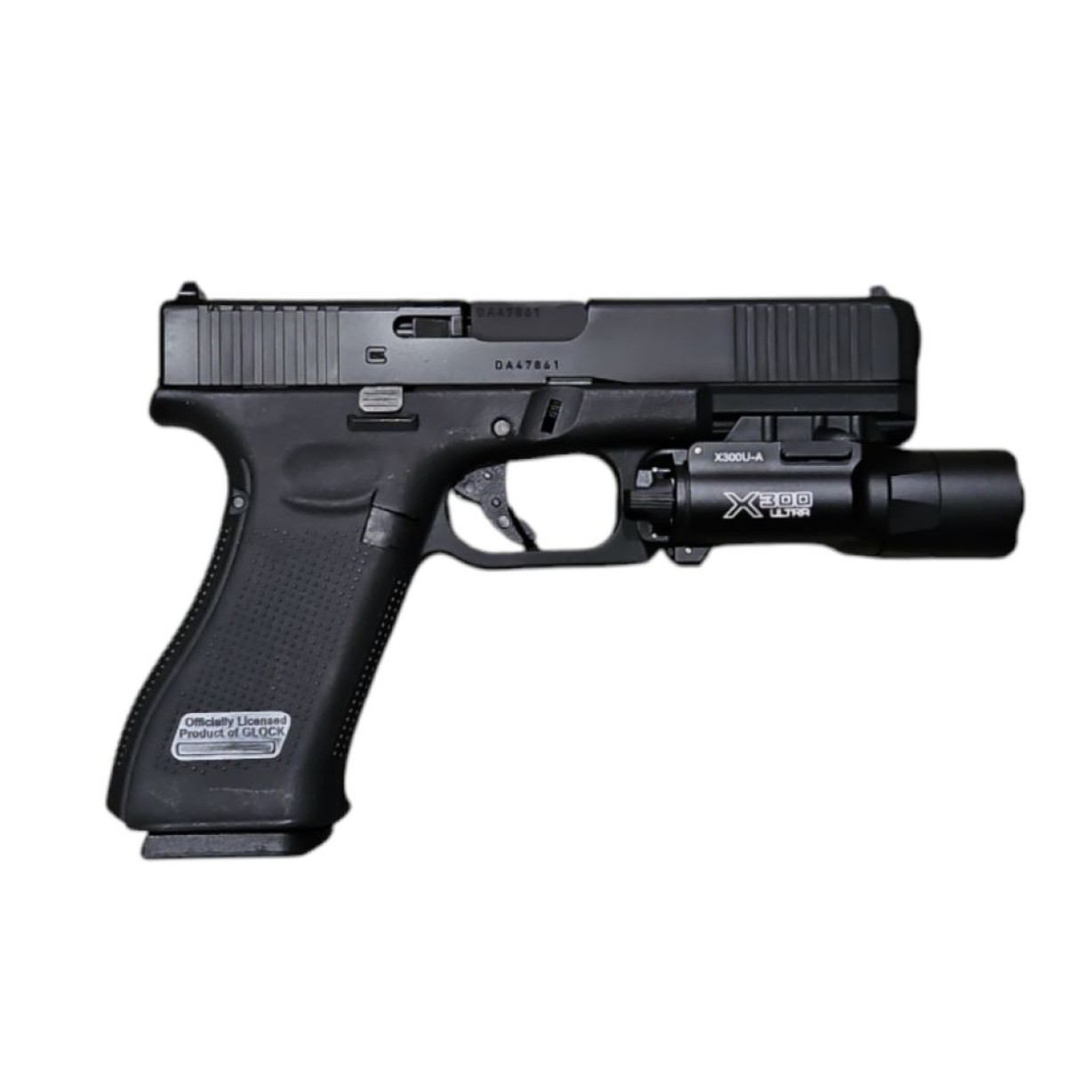 Umarex GHK Glock 17 Gen.5 MOS GBB Pistol with X300 (Black)