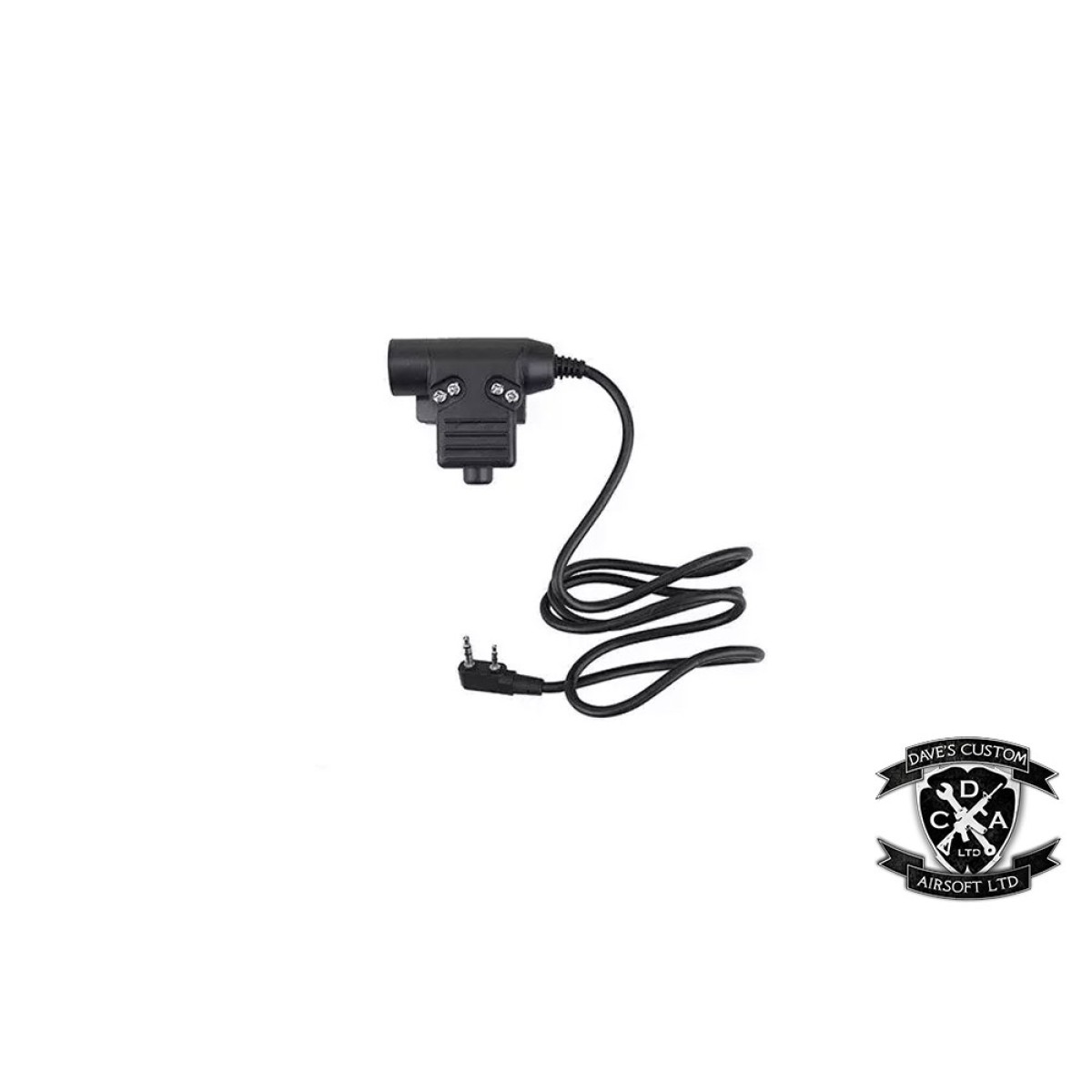 PTT button - Kenwood Type - Dave's Custom Airsoft LTD