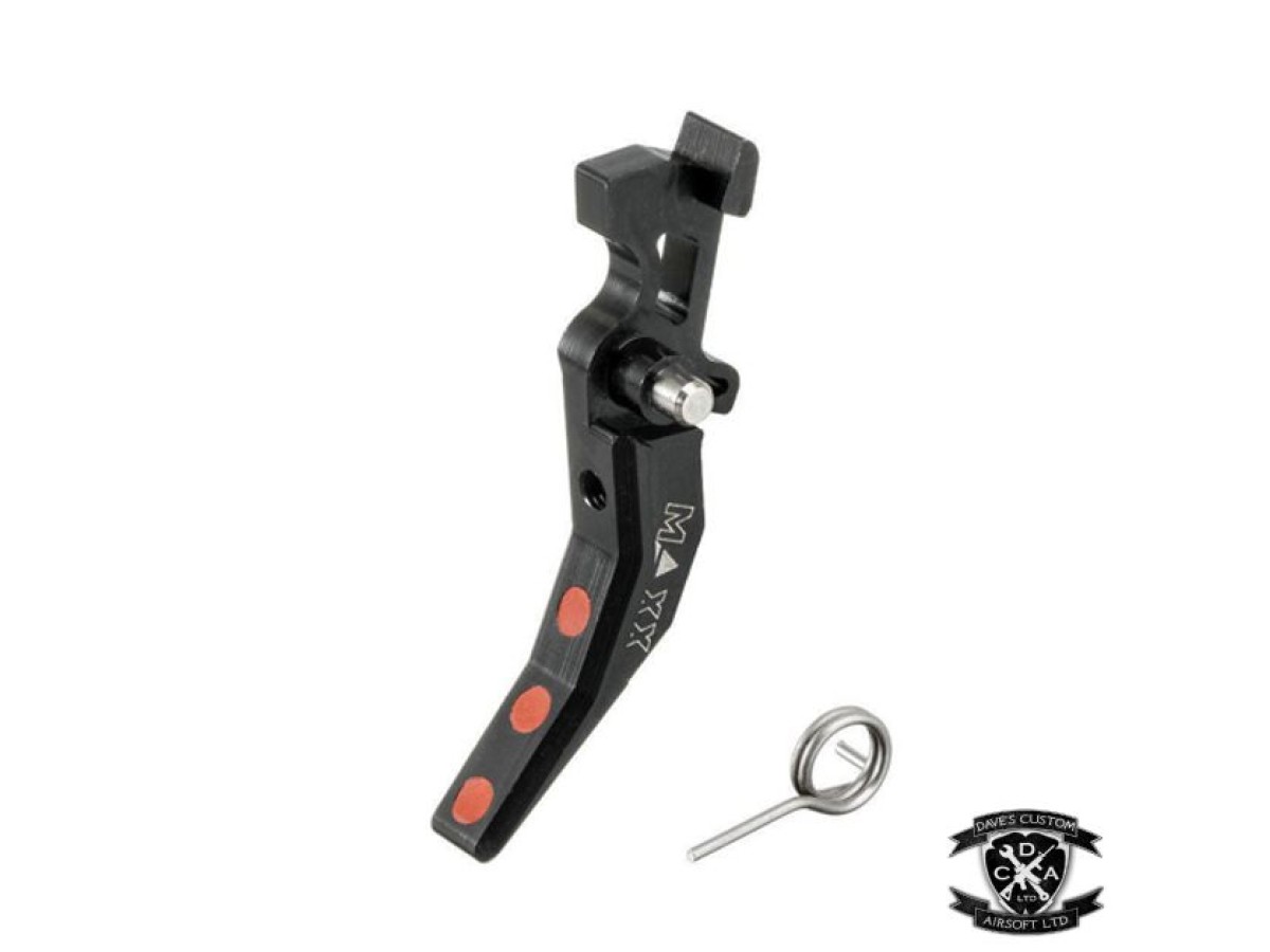 MAXX Model - CNC Aluminium Advanced Trigger (Style C) Black