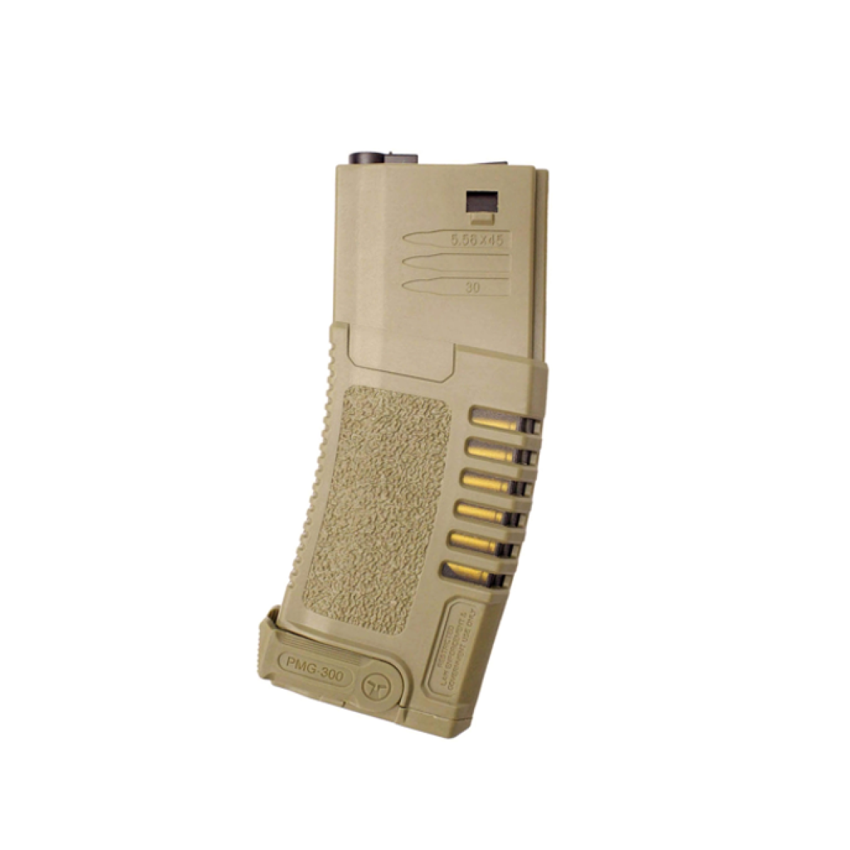 Ares Amoeba Polymer Mid Cap M4 Magazine (Tan)
