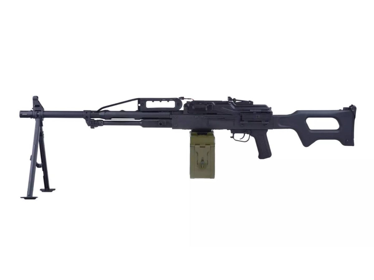 LCT PKP Machine Gun AEG (Black)