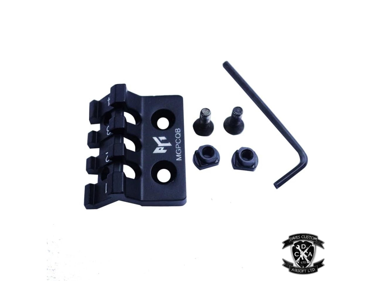 MGP M-LOK / KeyMod - 45 Degree Offset 20mm Mount