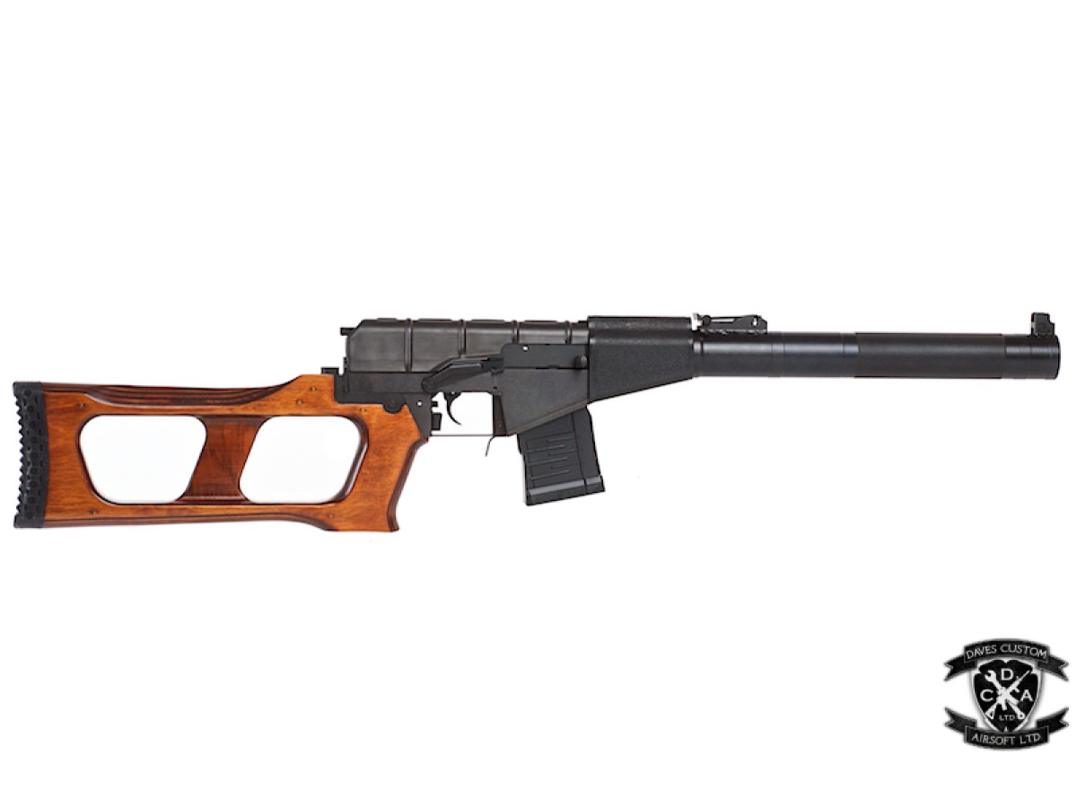 Airsoft Weapons : LCT VSS Vintorez AEG (Real Wood Furniture)