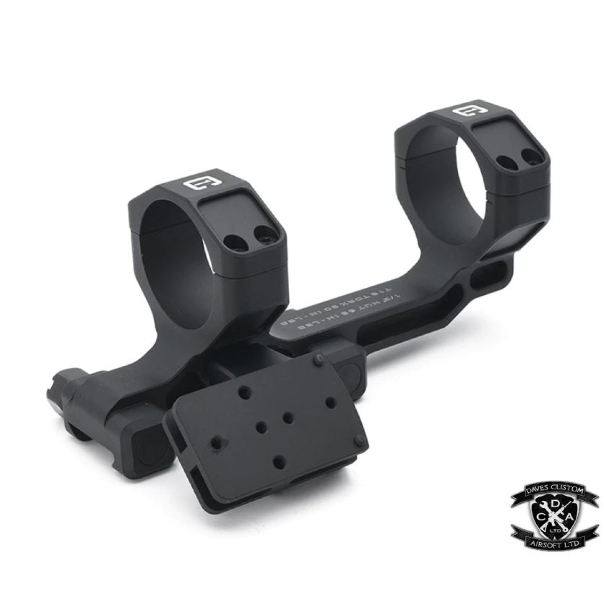 C1 Style Scope Mount for 34mm Tubes with T2/T1 / RMR Offset ...