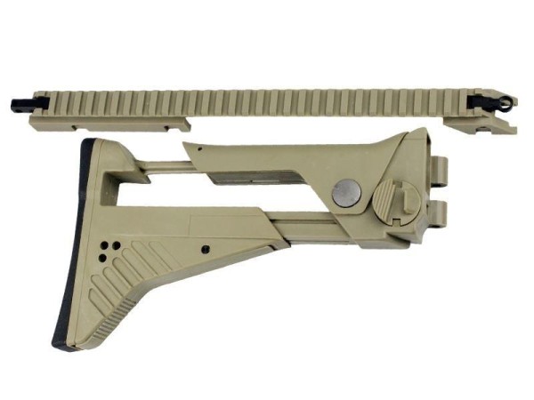 S&T G39 IDZ Stock and Rail Set (Tan – STG316PT031DE)