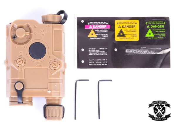 NUPROL PEQ 15 LA-5 Battery Box (Black / Tan)
