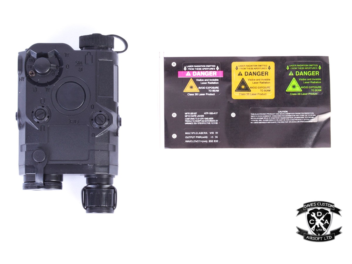 NUPROL PEQ 15 LA-5 Battery Box (Black / Tan)