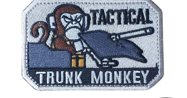Patches & Stencils : Tactical Trunk Monkey Patch