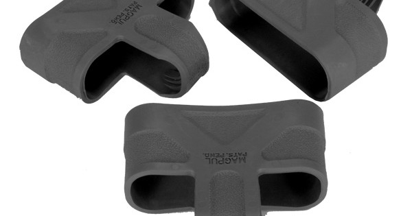 Sniper & DMR Magazines : Mag Rubber 7.62mm (Black / Tan)