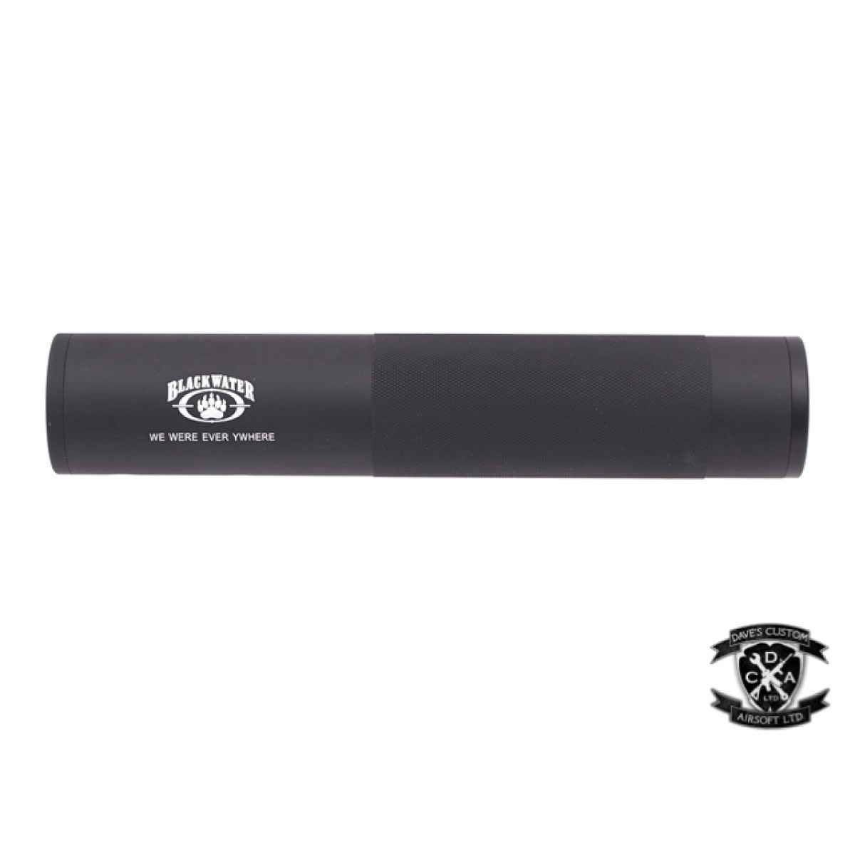 19cm x 3.2cm Blackwater Logo Suppressor - Black / Brown (14mm ...
