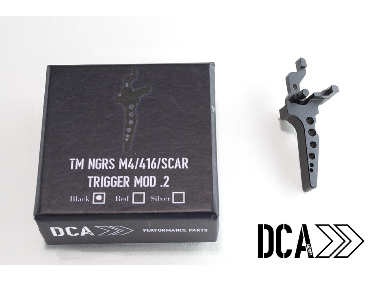 DCA TM Next Gen M4 / 416 / SCAR Trigger Mod.2 (Black / Silver ...