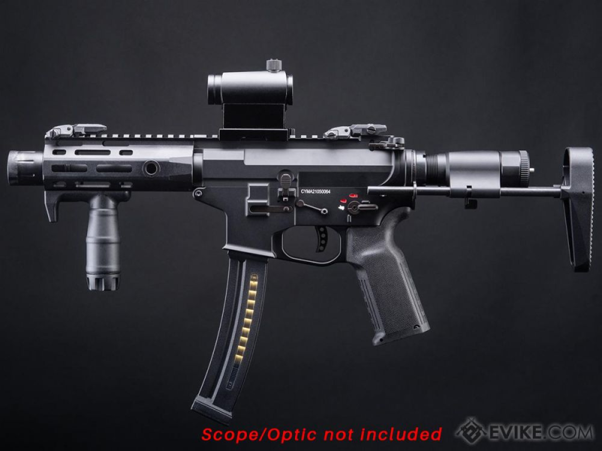 Cyma Platinum 9mm Rapid Strike AEG PDW CM106 (Black)