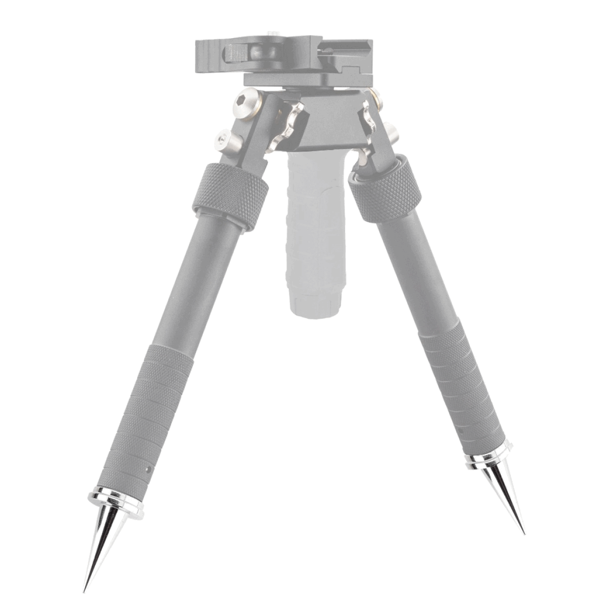 BO Manufacture Metal Bipod - Feet Cones (Black)