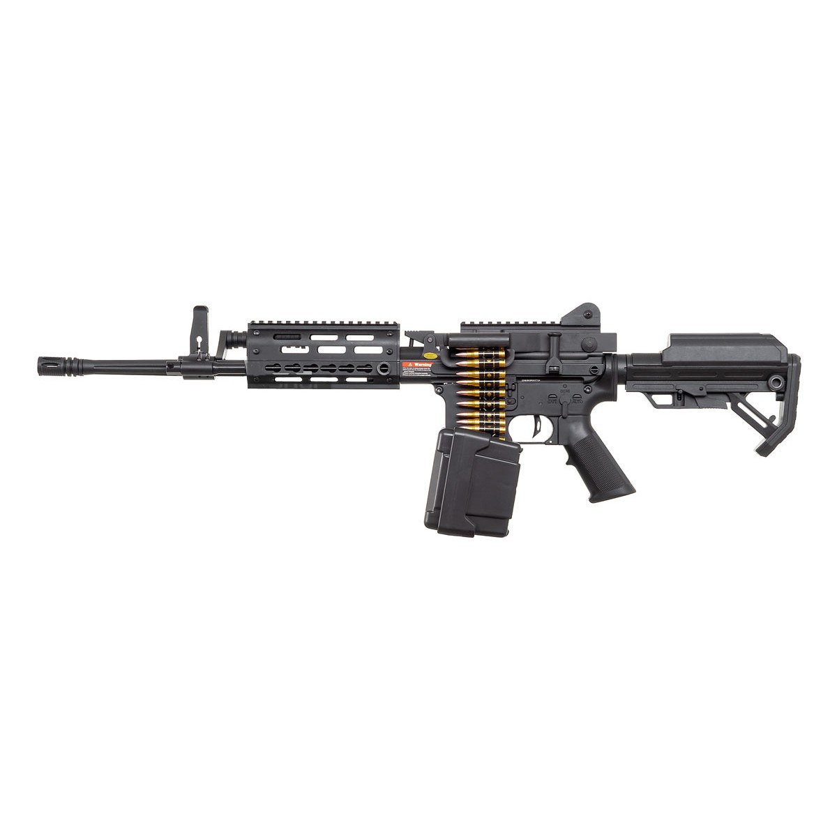 Support Weapons (AEG) : Golden Eagle MCR LMG AEG with Drum ...