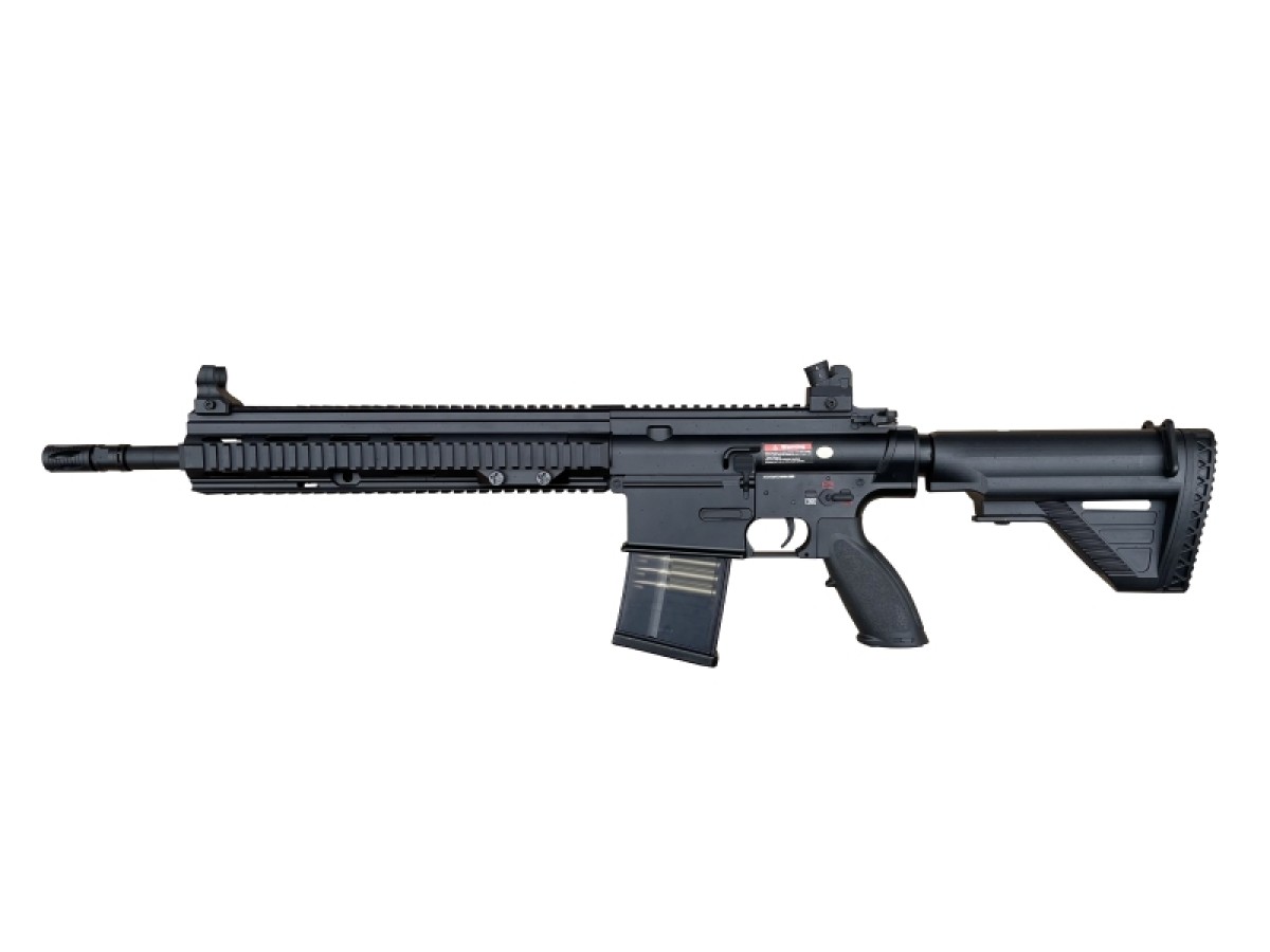 Golden Eagle Full Metal 417 AEG Rifle with Mosfet (Black)