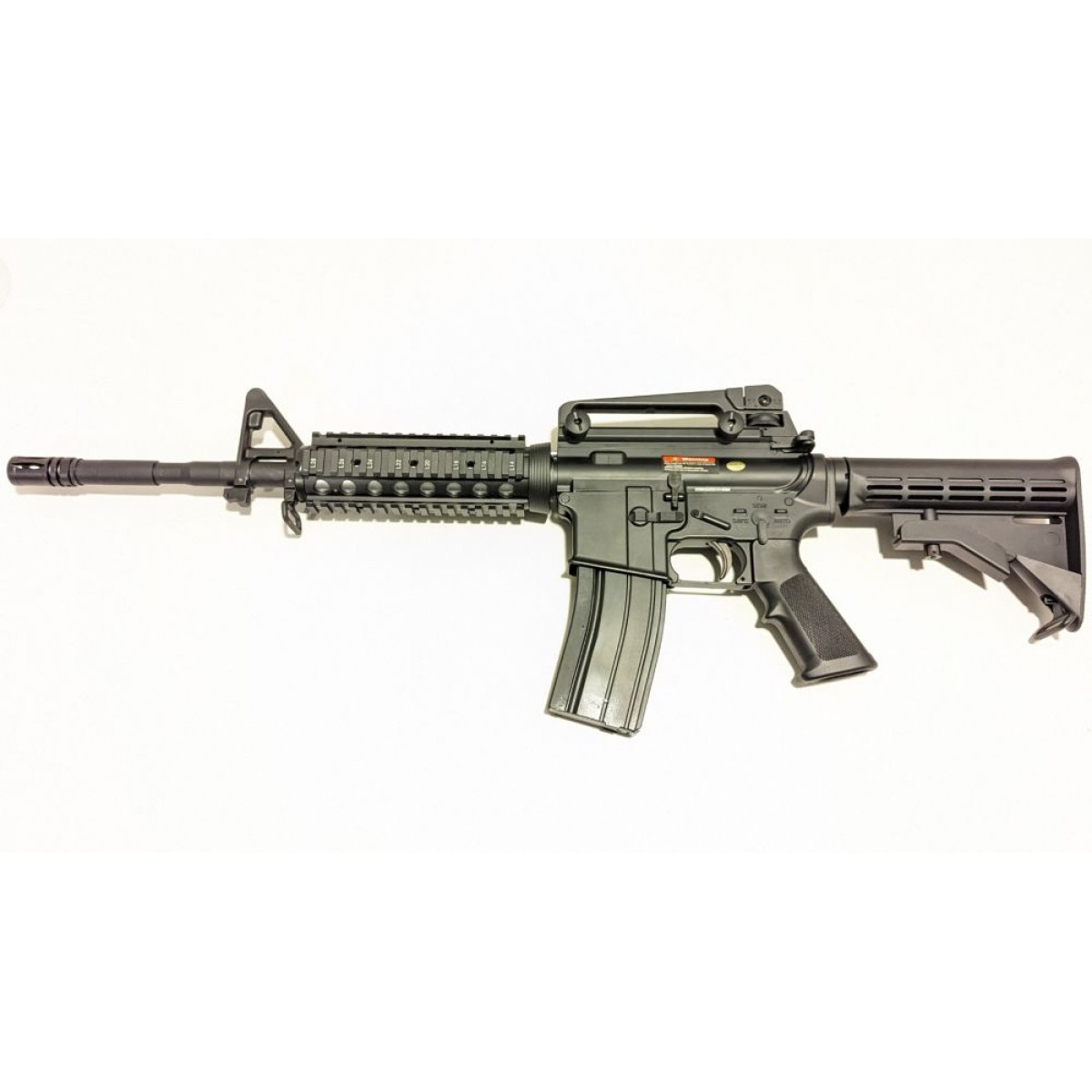 Golden Eagle M4 RIS Gas Blowback Rifle Full Metal (Black)