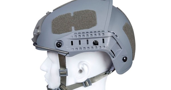 Big Foot Air Flow Type Bump Fast Helmet (Grey)