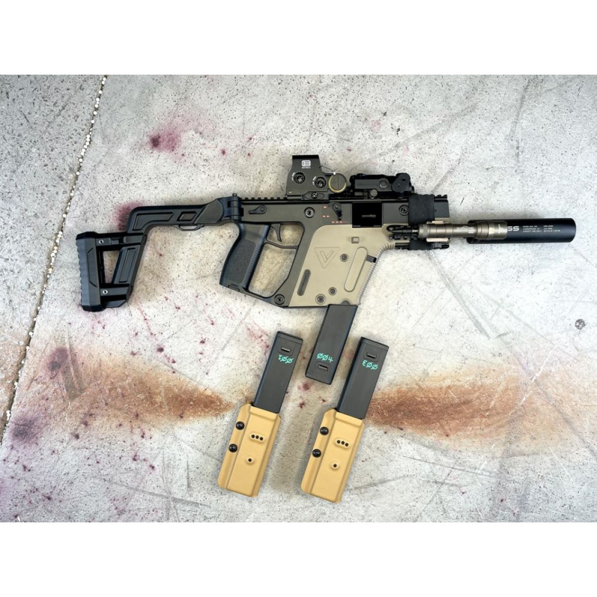 Deadly Customs Kydex Holster SMG Series Magazine (Tan)