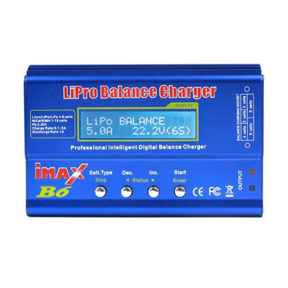 iMax B6 Lipo Digital Balance Charger (with Power Lead and ...