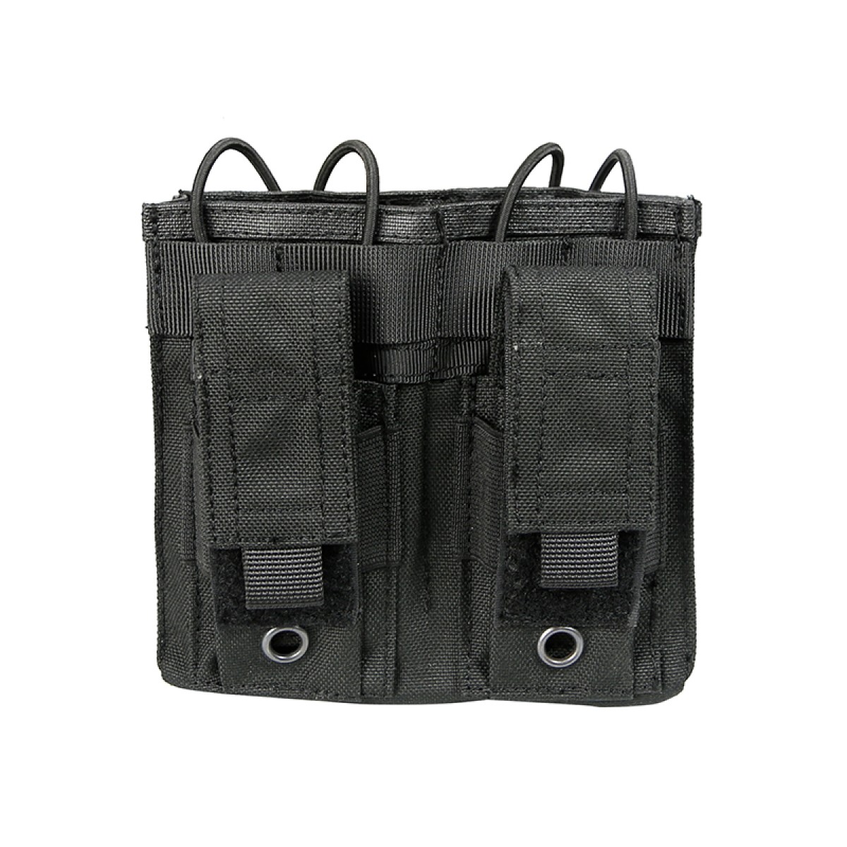 Big Foot Magazine Pouch (Open Top – Double – Black)