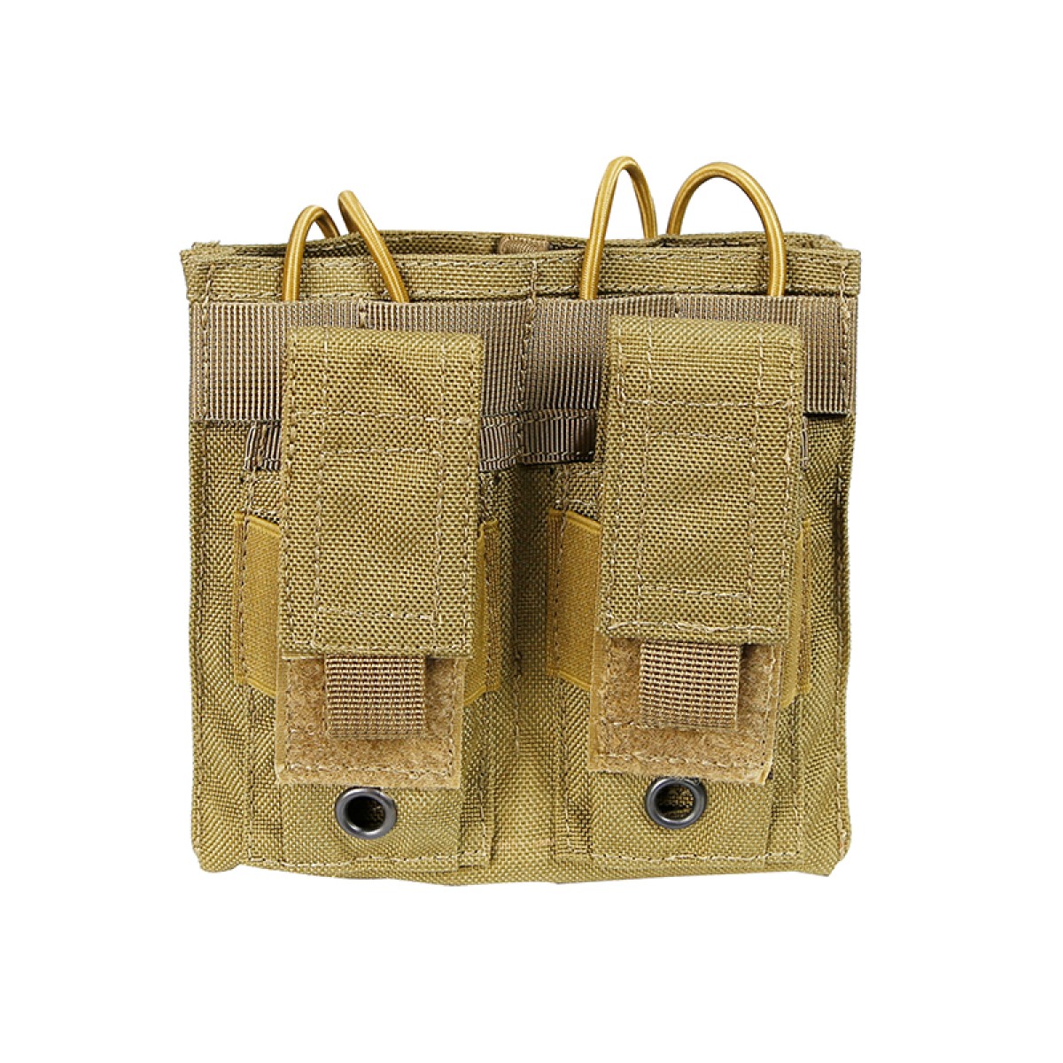 Big Foot Magazine Pouch (Open Top – Double – Tan)