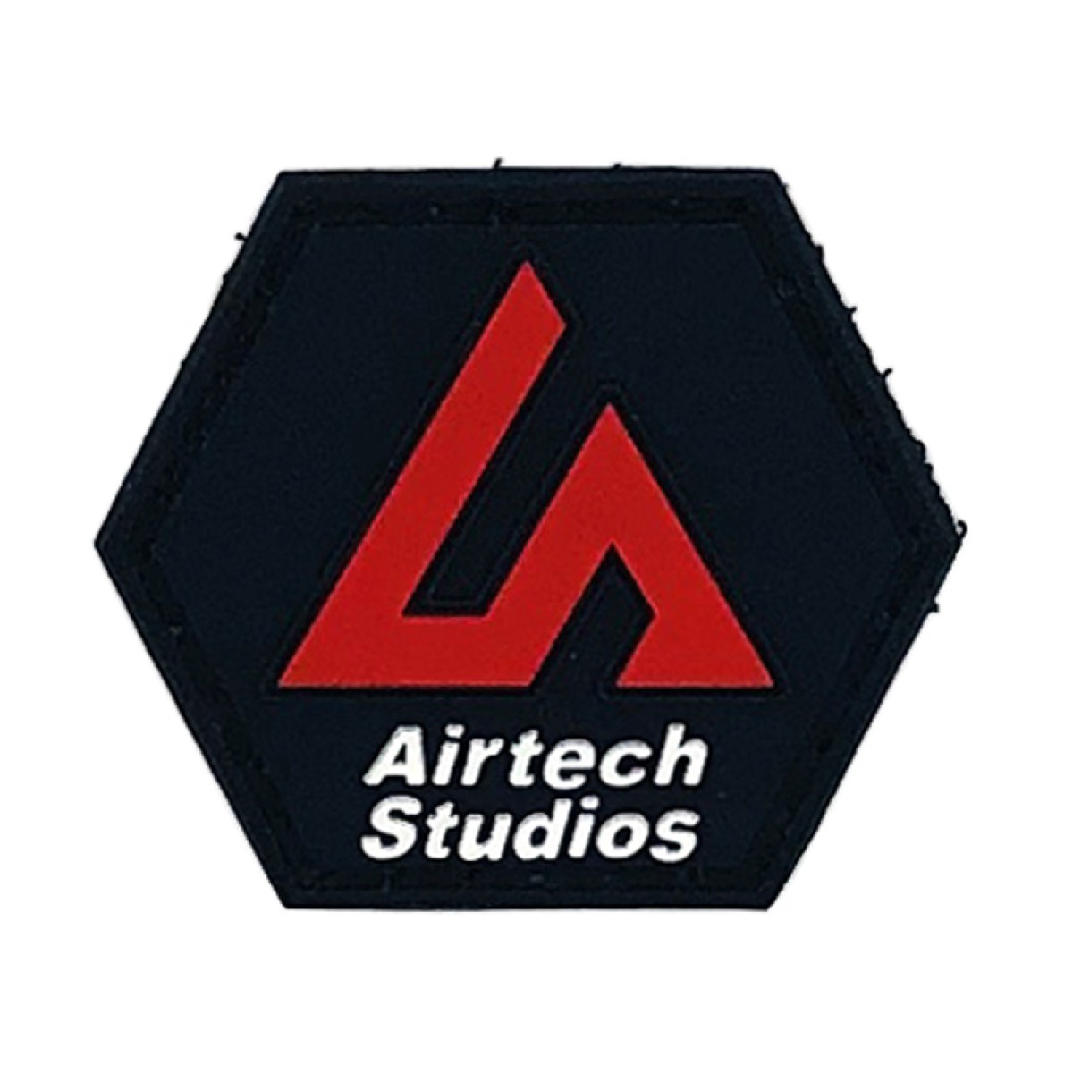 Airtech Studio Patch (Red/Black – Hexagon)