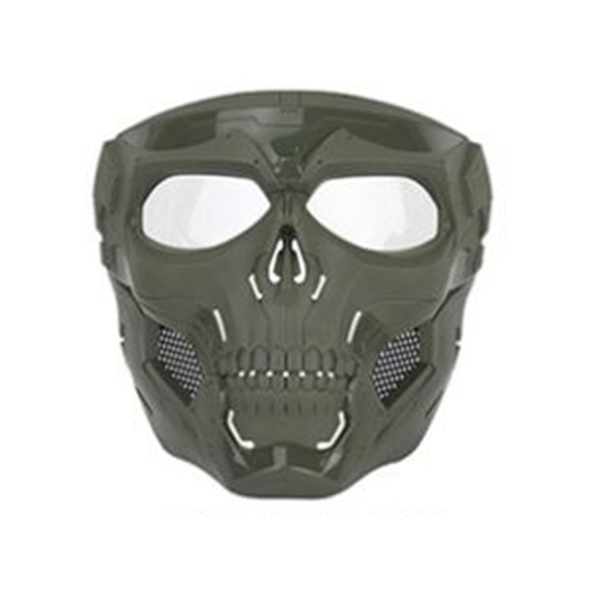 Tactical Equipment : Big Foot Full Face Skull Mask (OD)