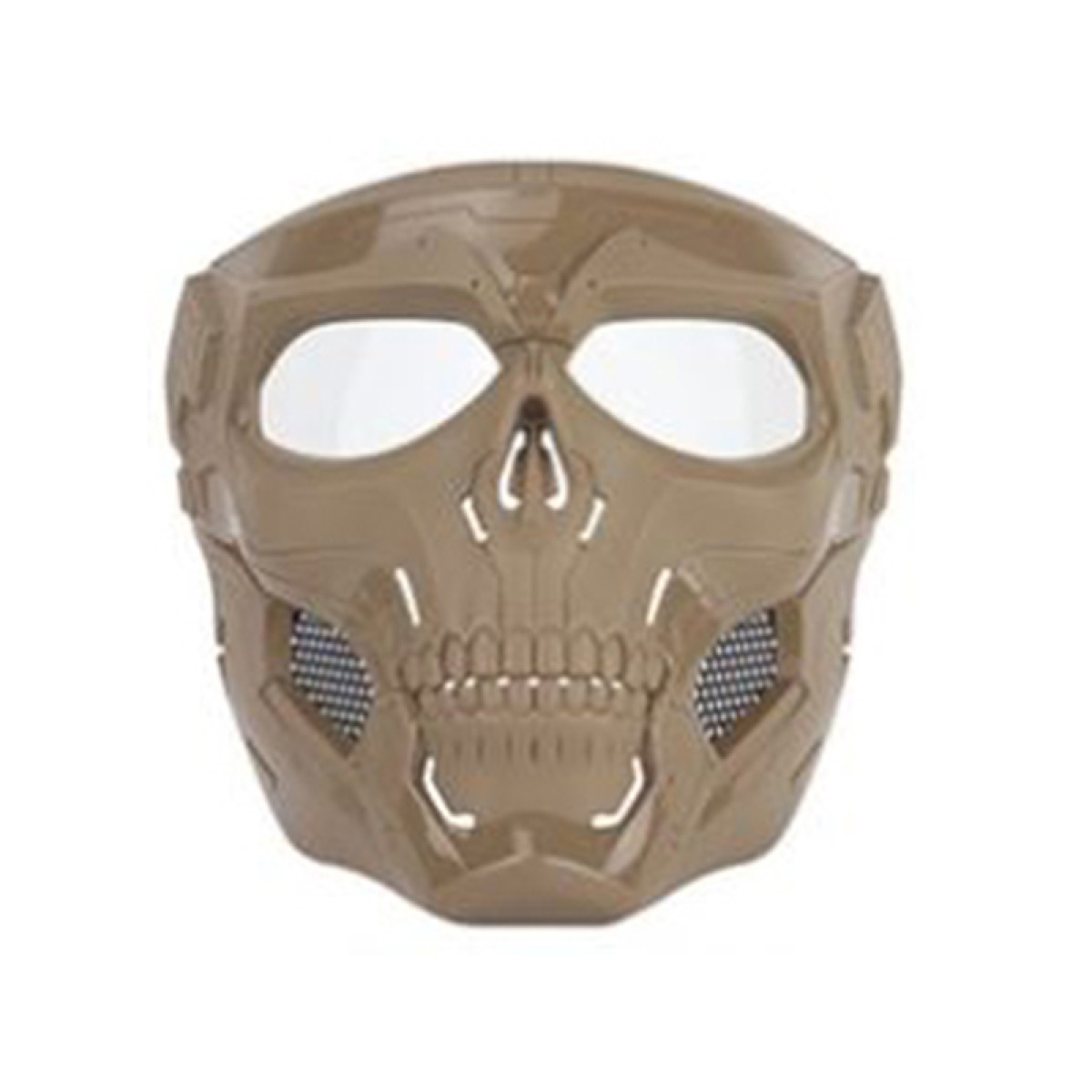 Tactical Equipment : Big Foot Full Face Skull Mask (Tan)
